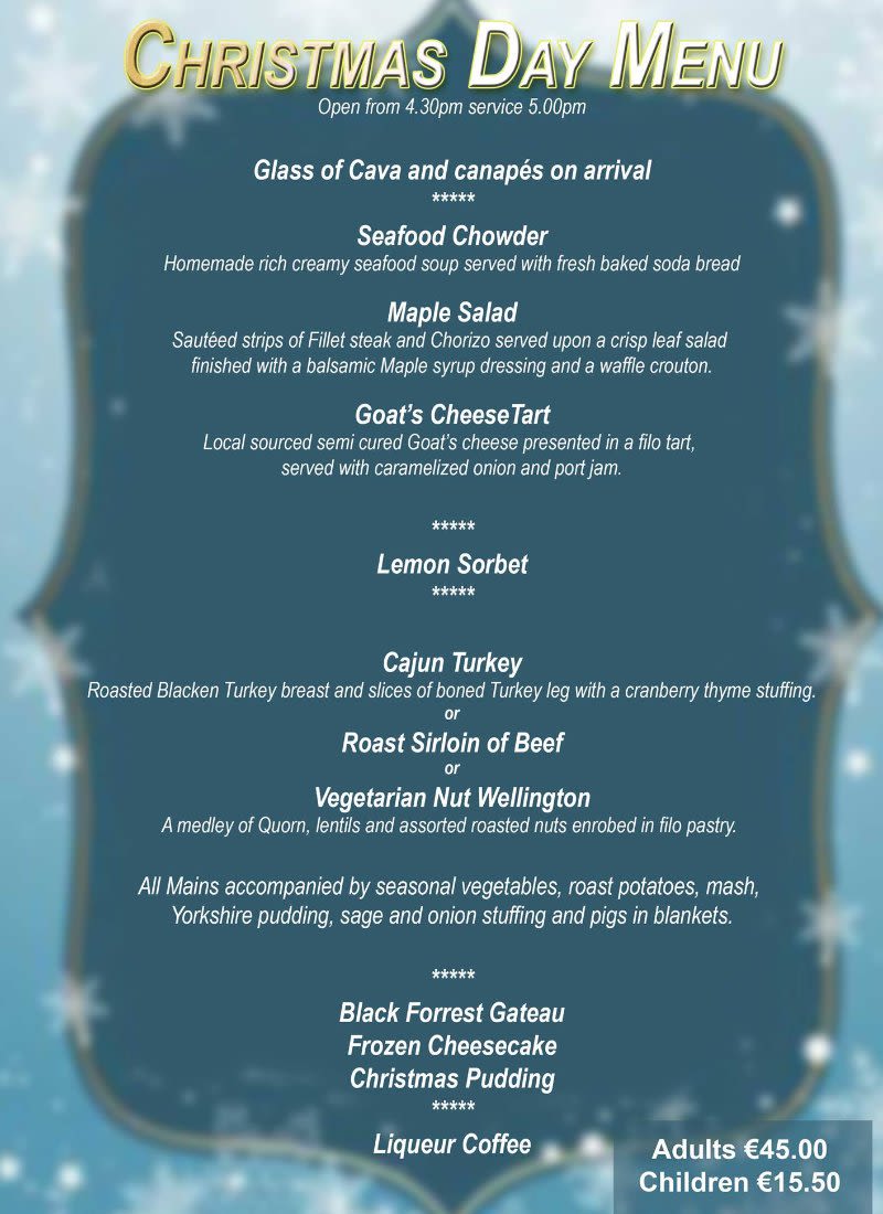 Christmas in Fuerteventura 2021 - Corralejo Events & Christmas menus