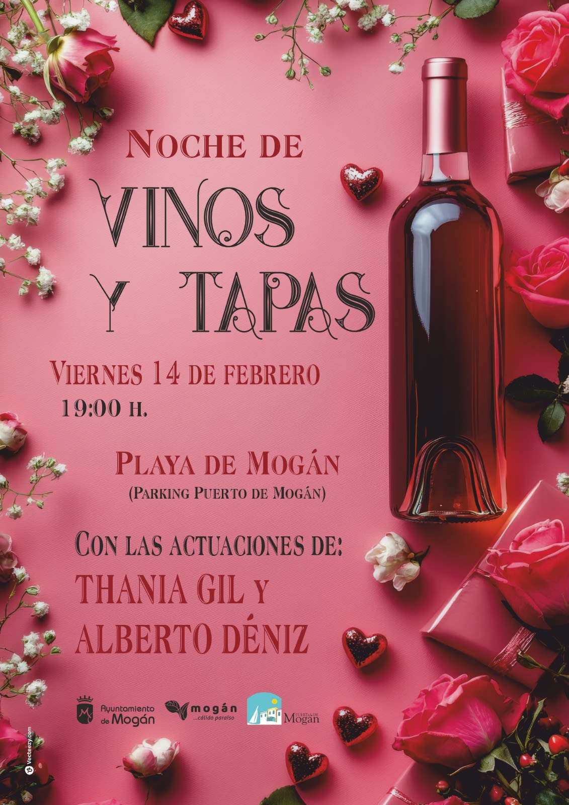 Night of Wine and Tapas in Puerto Mogán on Valentine's Day