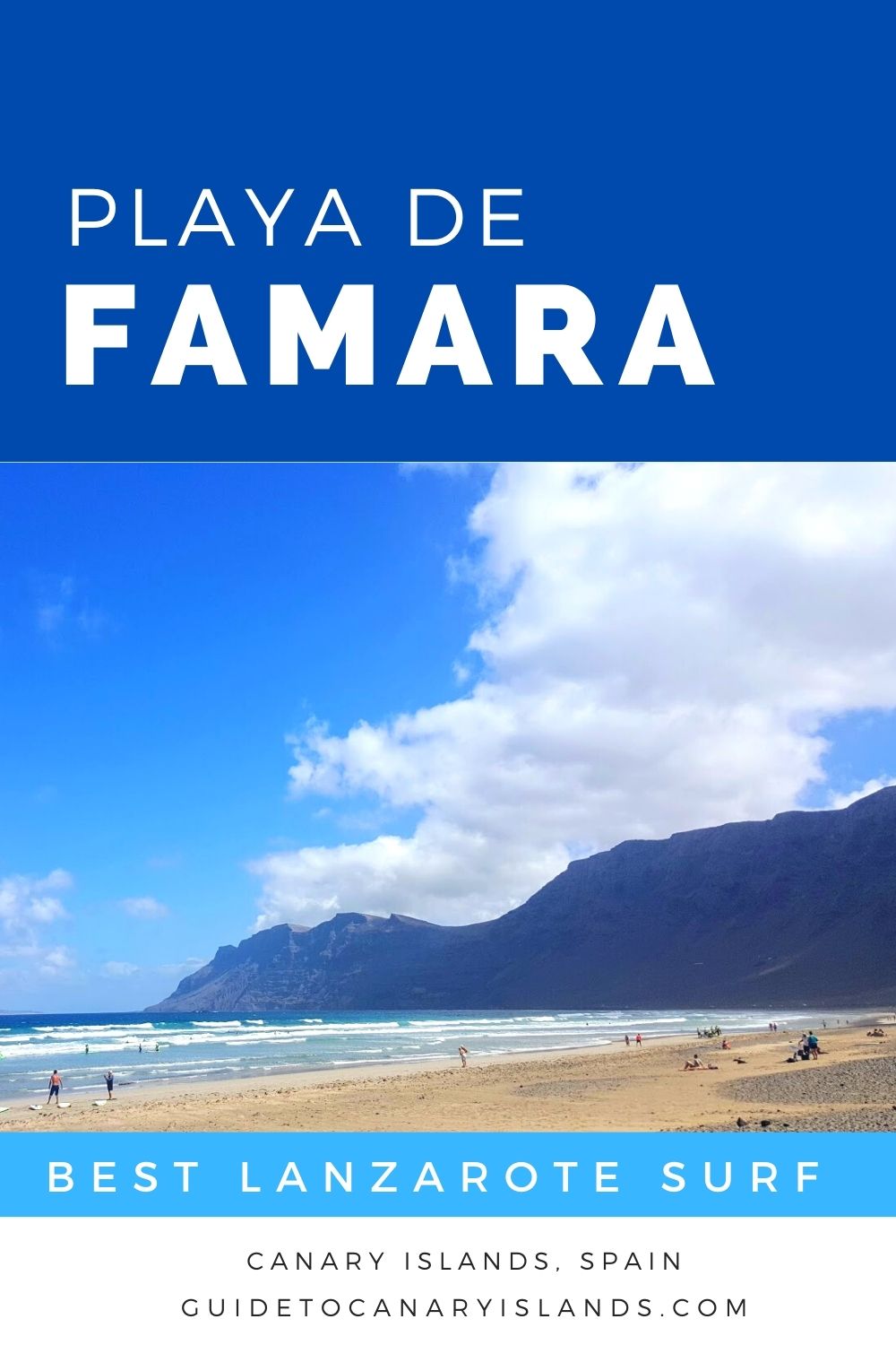 Famara Beach & Caleta de Famara - Best Surfing Spot in Lanzarote