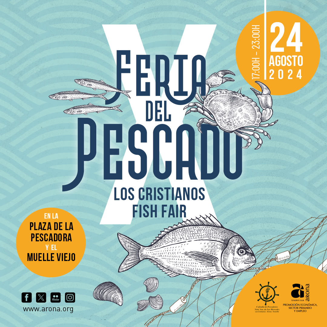 Los Cristianos Fish Fair - Feria del Pescado 2024 - Tenerife