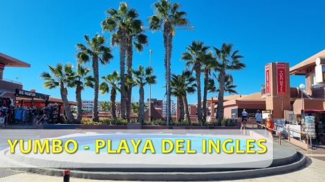 VIDEO (4K): Beach walk in Gran Canaria from Playa del Ingles to Playa ...